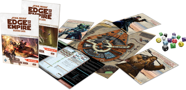 Star Wars Edge Of The Empire Beginner Game Review More In The Box