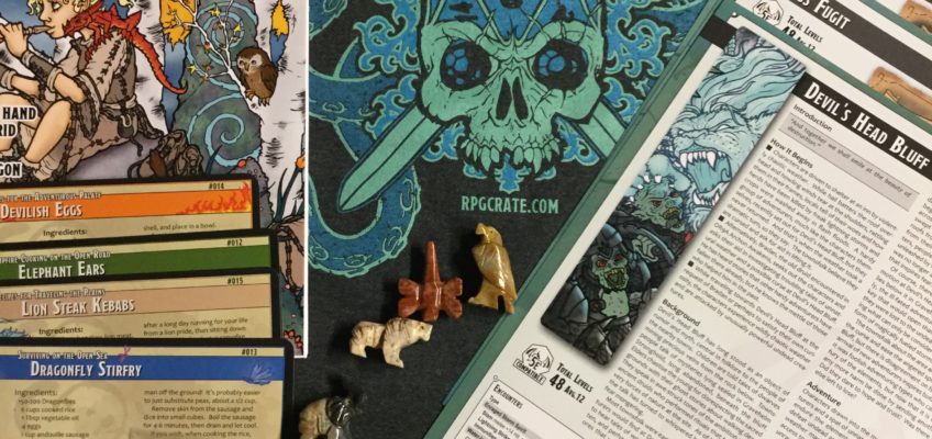 RPG Crate Unboxing — June 2018 – Nerdarchy
