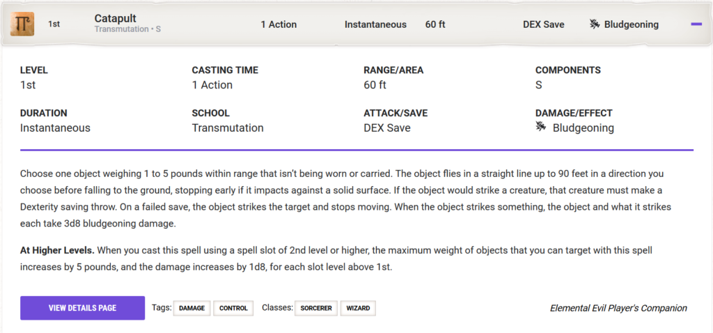 5 Go to D&D Wizard Spells for Tier 1 5th Edition Dungeons and Dragons ...