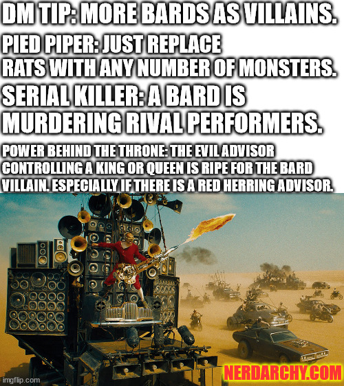 Bard Villains – Nerdarchy