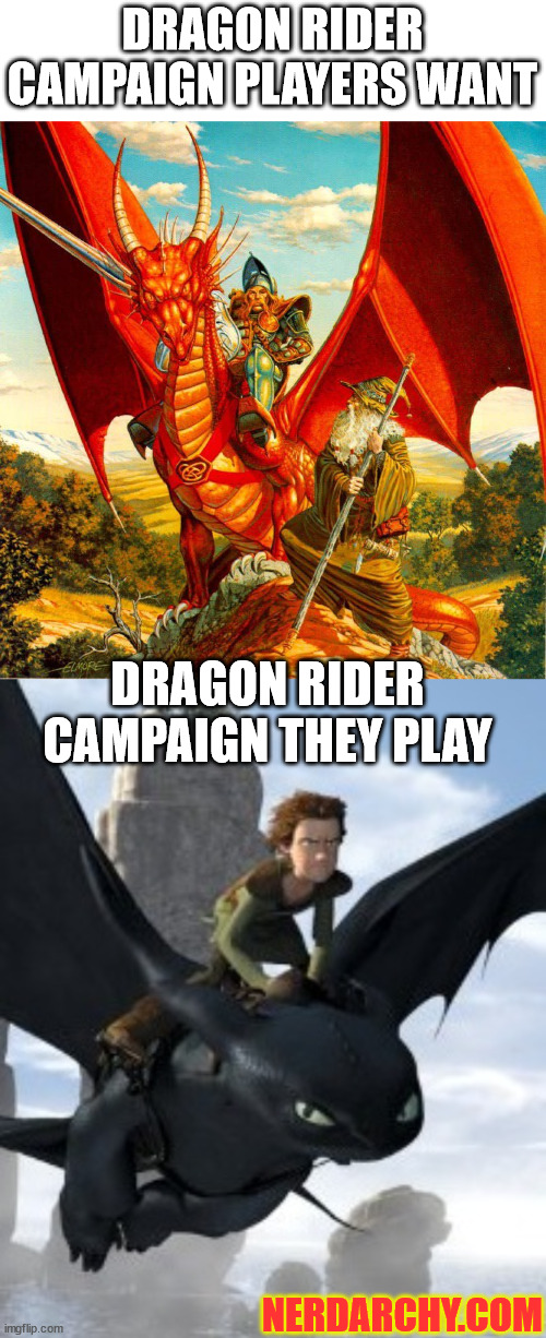 Dragon Rider Campaign – Nerdarchy