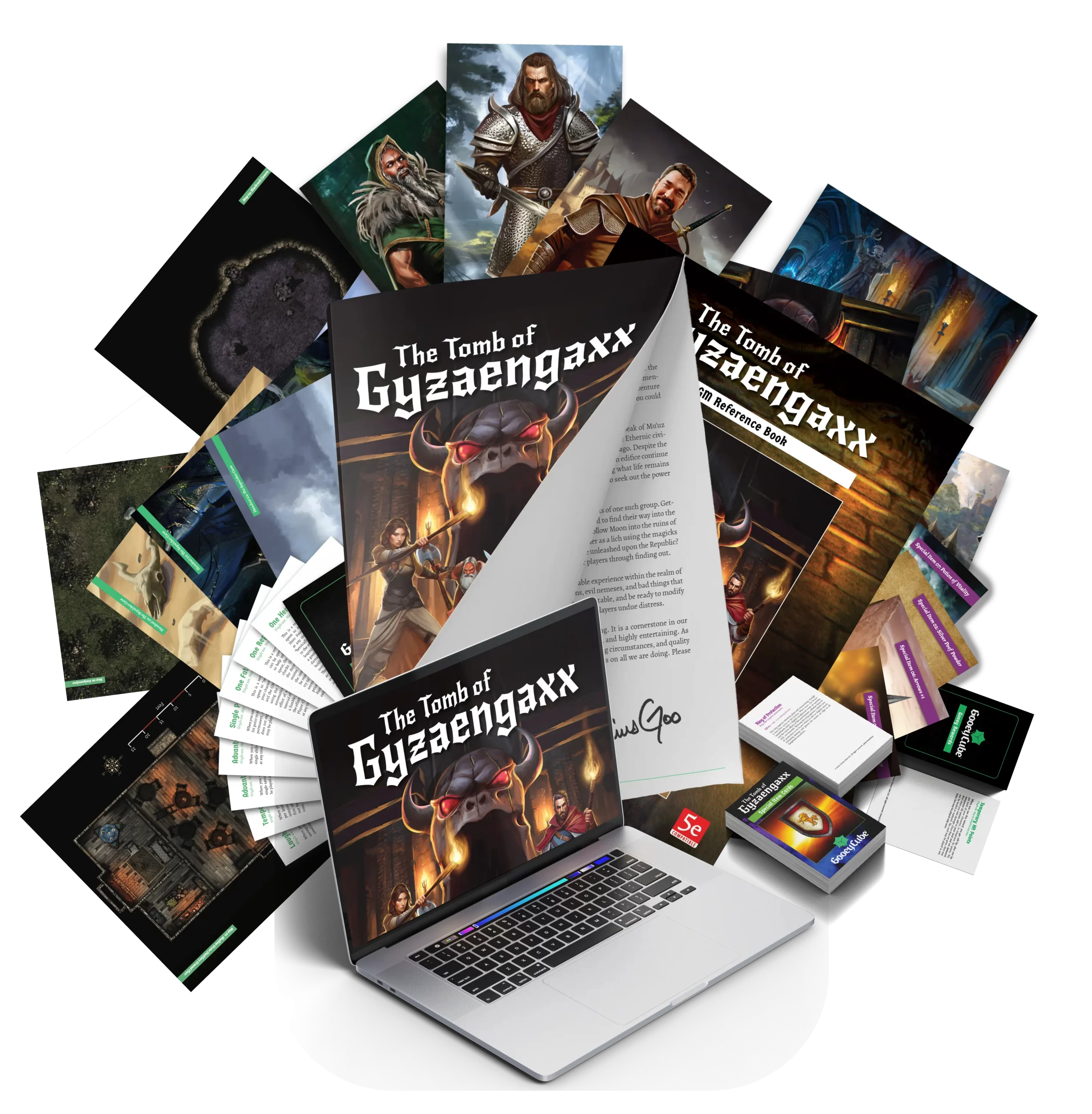 Tomb of Gyzaengaxx_spread – Nerdarchy